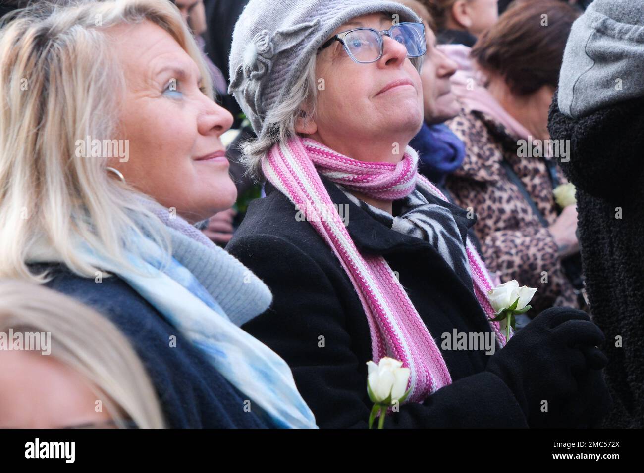 Portland Place, London, UK. 21st Jan 2023. Rally and protest by anti ...