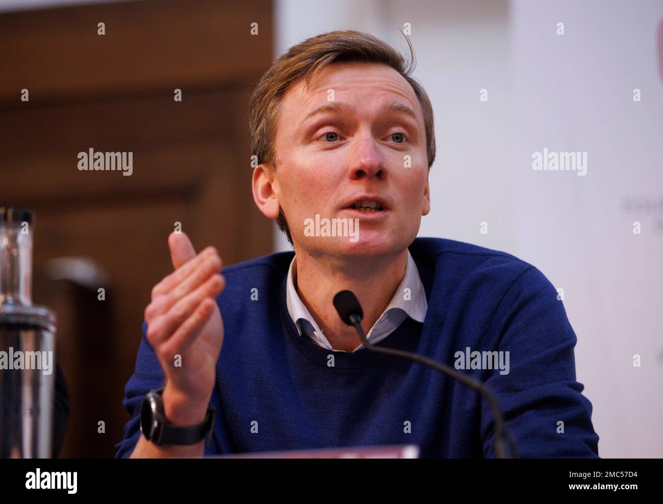 London, UK. 21st Jan, 2023. Torsten Bell, Chief Executive of the ...