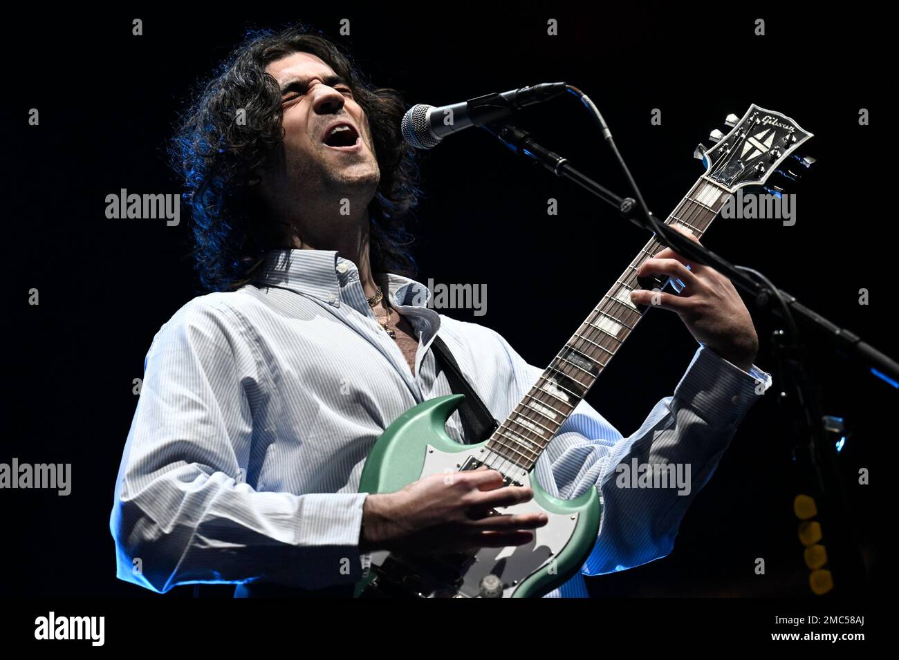Musician Alexander 23 performs at Madison Square Garden on Sunday, Feb ...