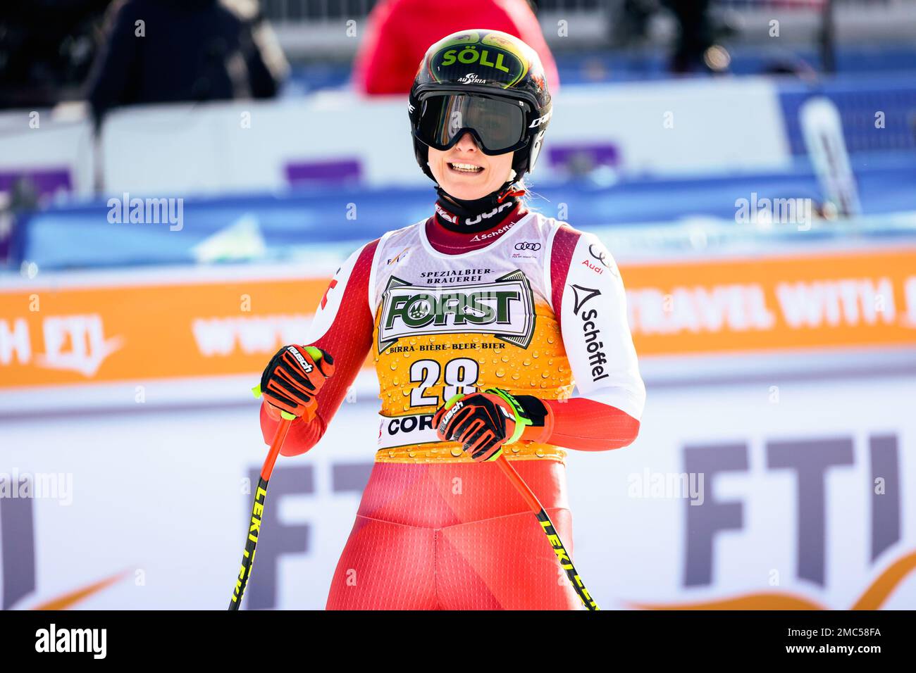 Olympia delle Tofane, Cortina d’Ampezzo, Italy, January 21, 2023, AGER ...