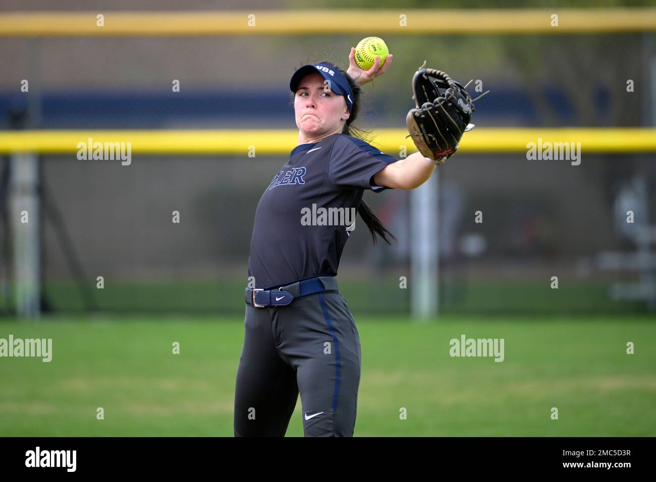 Butler outfielder Bri Avery (29) during an NCAA softball game against ...