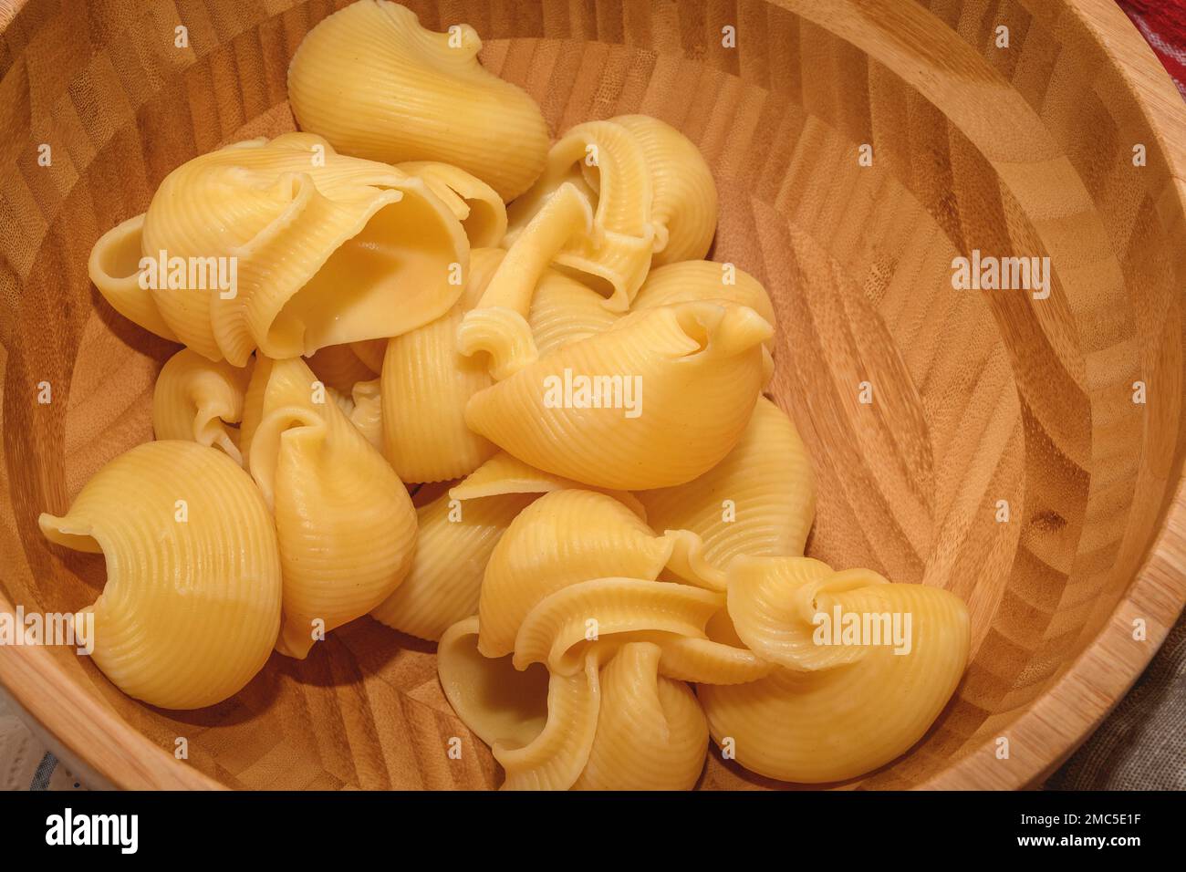 Lumaconi Pasta Ready To Be Baked Stock Photo - Alamy