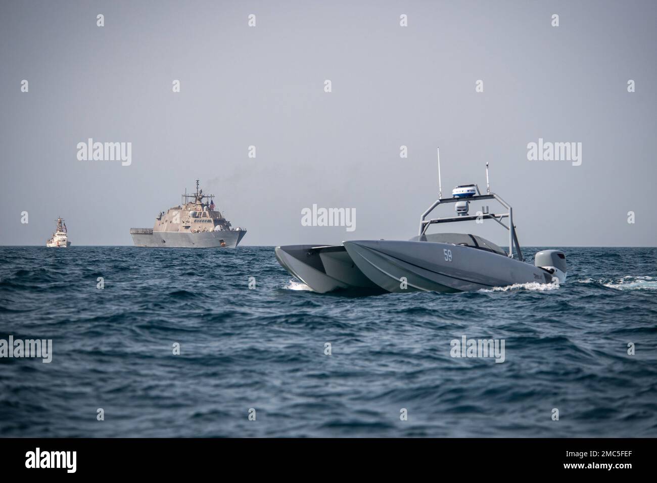 220626-N-NS602-1204 ARABIAN GULF (June 26, 2022) A Devil Ray T-38 ...