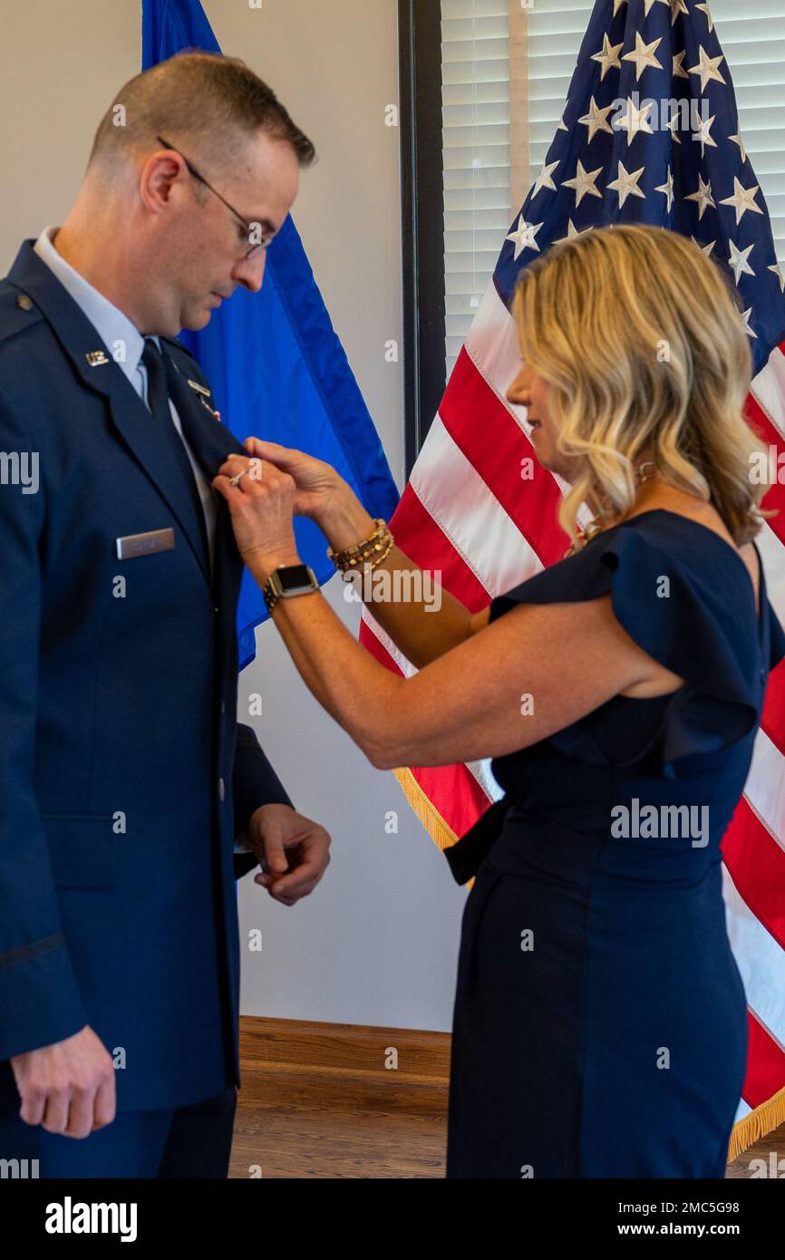 Lt. Col. Wesley Colebar, strategy analyst for the 157th Combat ...