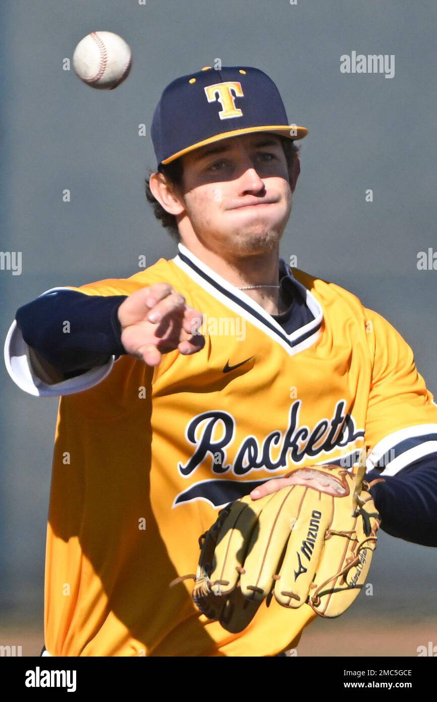 Toledo's Jeron Williams plays in an NCAA baseball game against Belmont ...