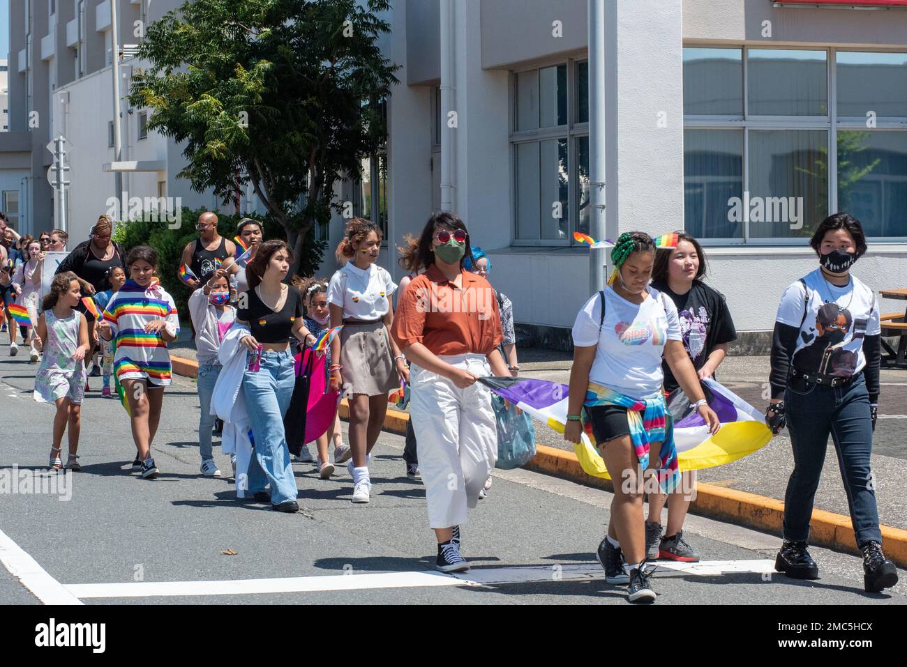 YOKOSUKA, Japan (June 25, 2022) — Members of the CFAY community ...