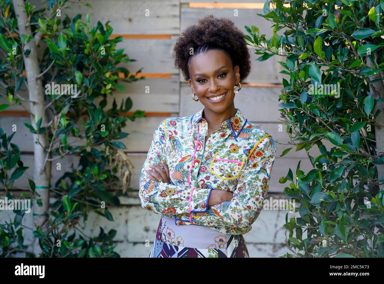 Actor Ryan Michelle Bathe poses for a portrait, Monday, Feb. 14, 2022 ...