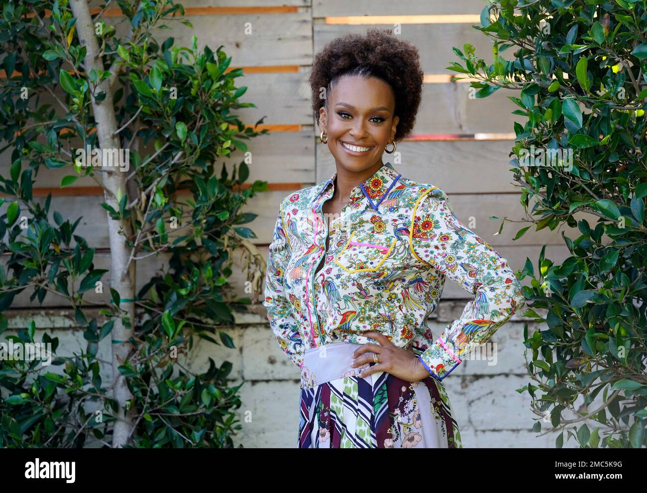 Actor Ryan Michelle Bathe poses for a portrait, Monday, Feb. 14, 2022 ...