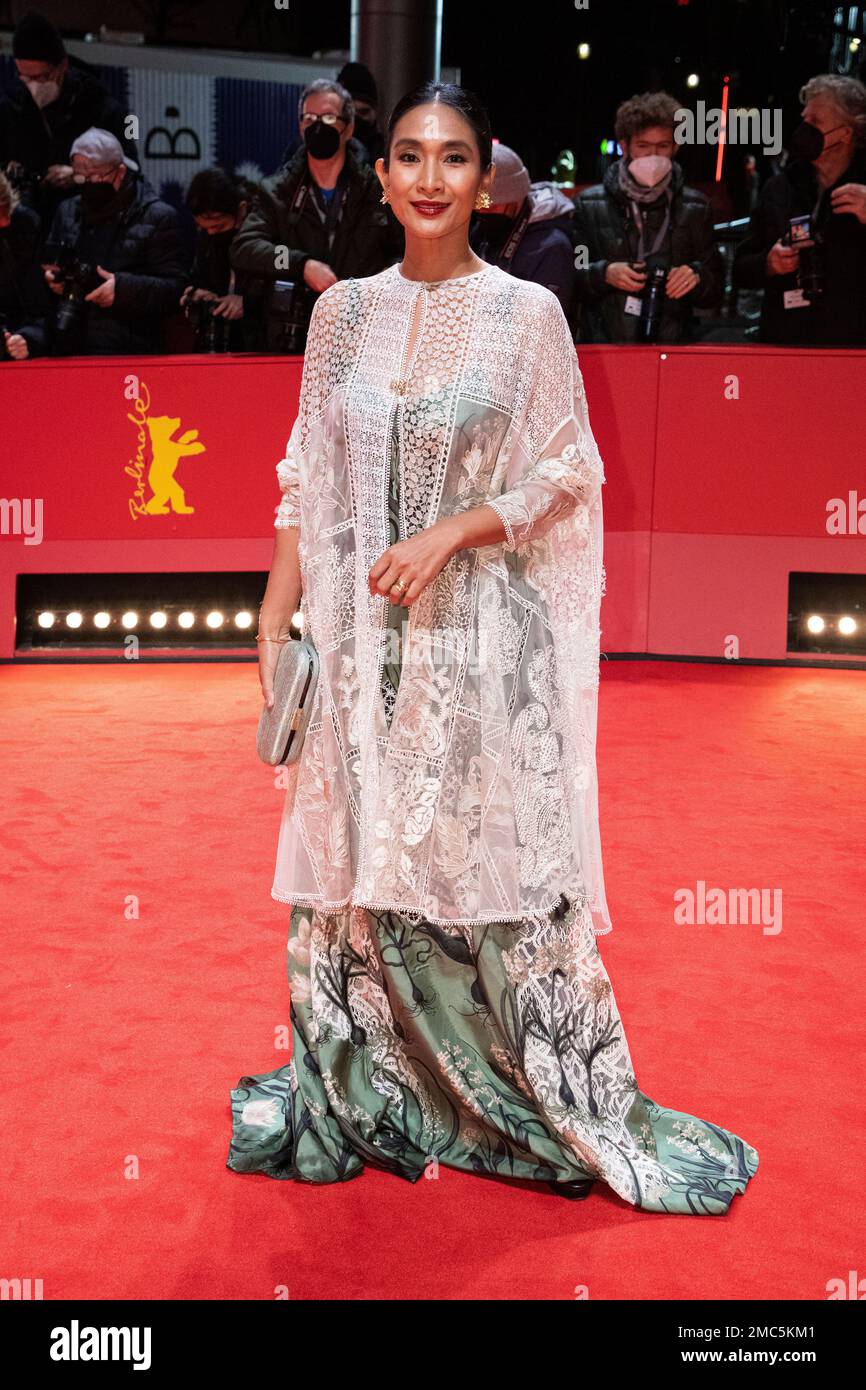 Happy Salma arrives for the awarding ceremony at the International Film ...