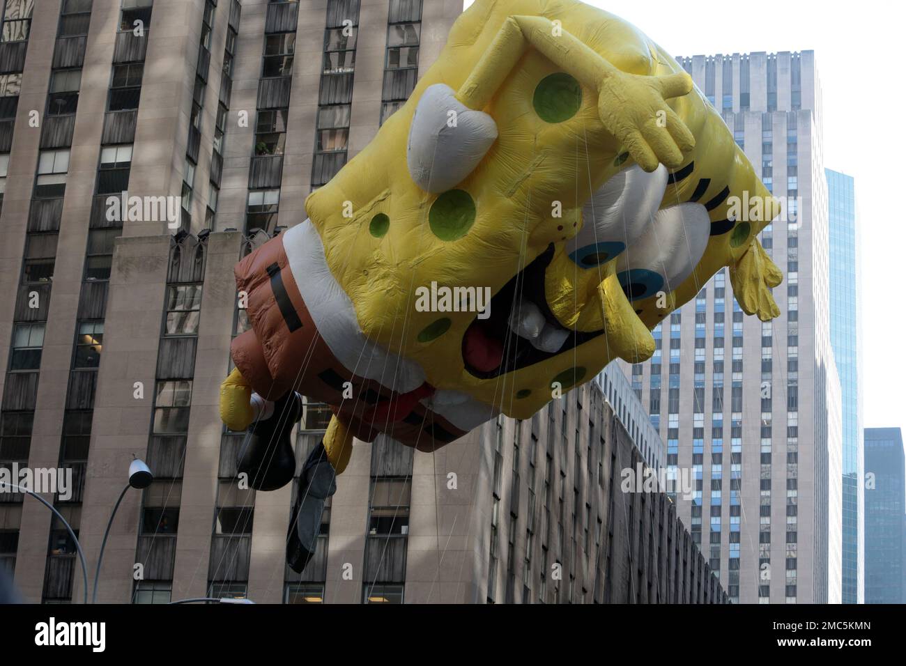 Spongebob. Macy's Thanksgiving Day Parade. Manhattan. New York. United ...