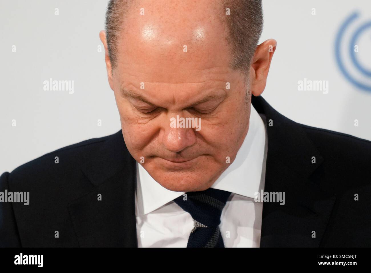 German Chancellor Olaf Scholz addresses the Munich Security Conference ...