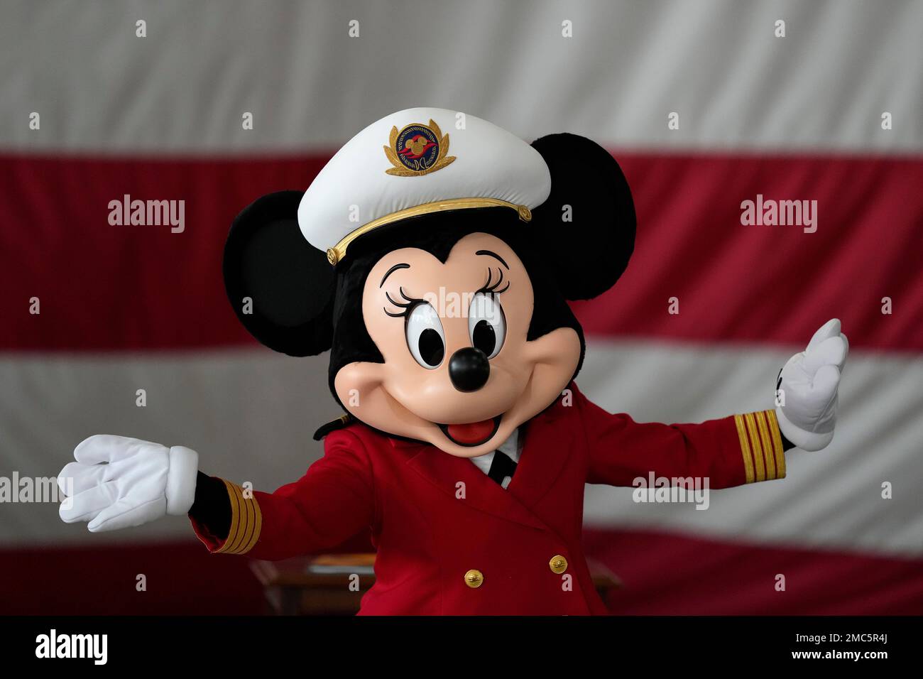 A Coast Guard version of Disney's Minnie Mouse known as Captain Minnie ...