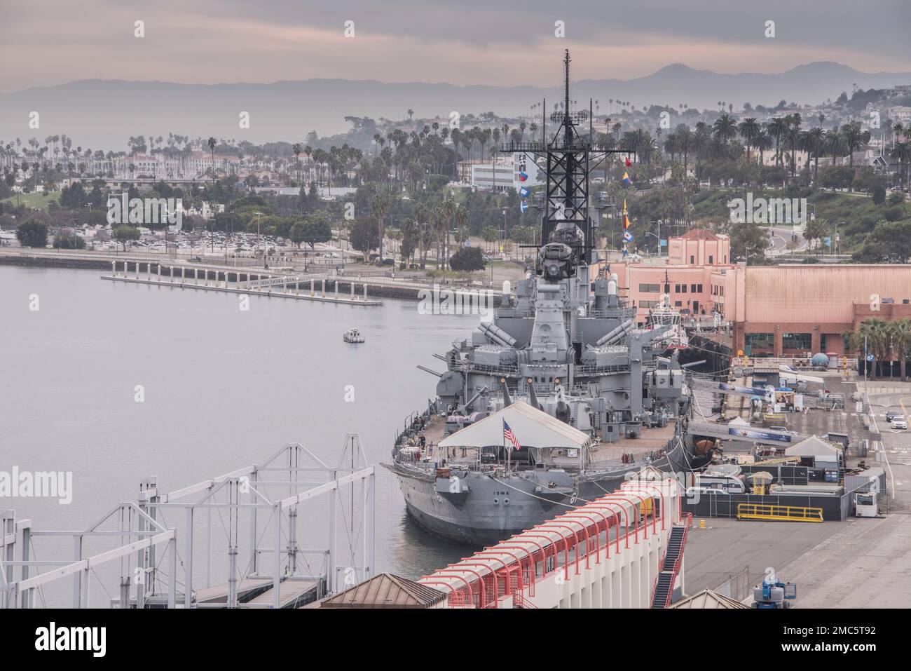 USS Iowa is a decommissioned battleship turned museum that is housed ...