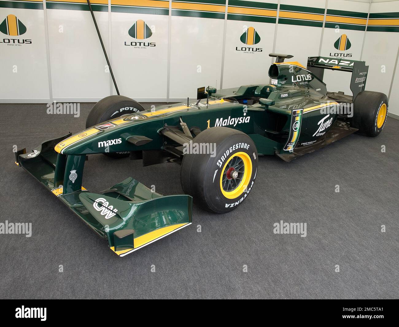 Lotus formula 1 car at the Goodwood Festival of Speed 2010 Stock Photo ...