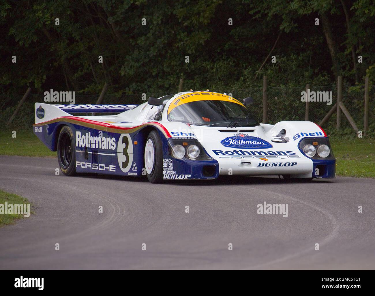 Porsche 956, 1983 Le Mans winner. at the Goodwood Festival of Speed ...