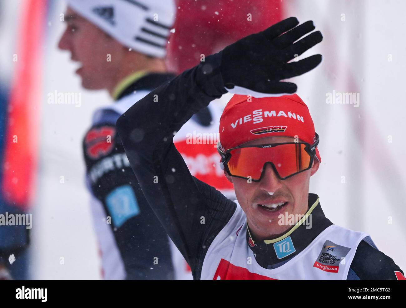 Klingenthal, Germany. 21st Jan, 2023. Nordic skiing/combination: World ...
