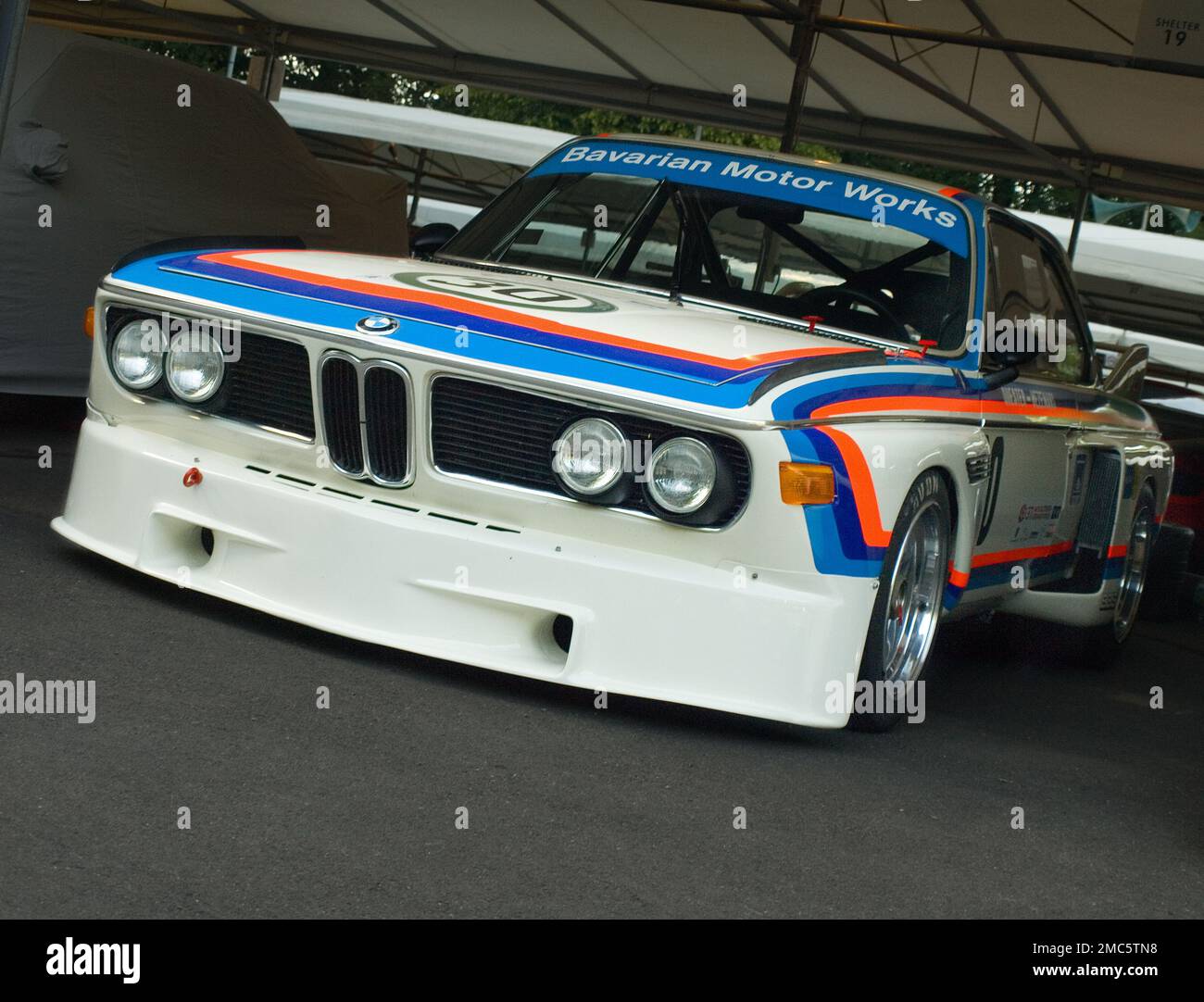 BMW 3.0CSL touring car at the Goodwood Festival of Speed 2010 Stock ...