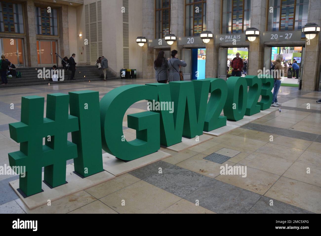Berlin, Germany - January 20, 2023 - International Green Week 2023 ...
