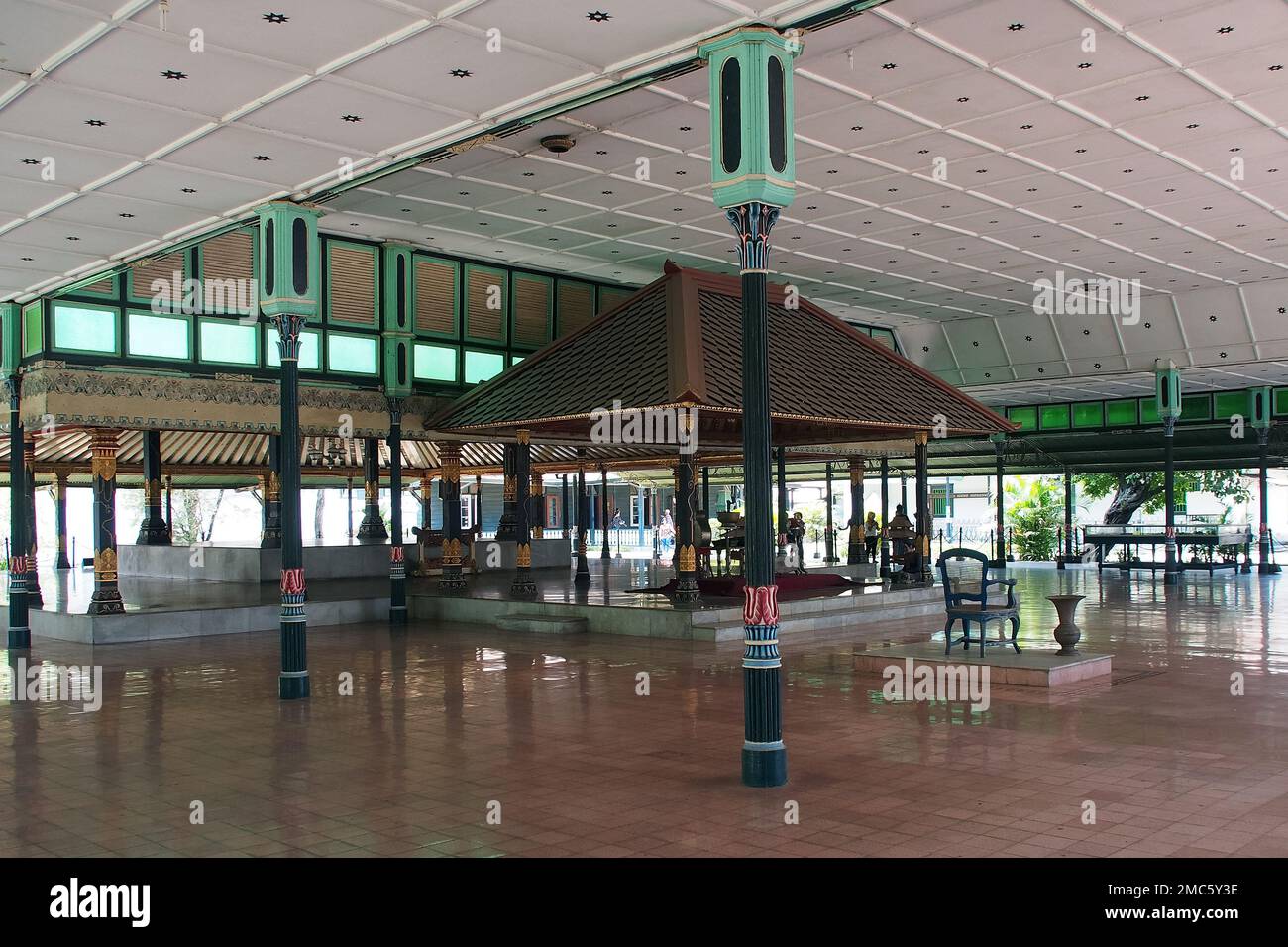 pavilion (bangsal), Royal Palace of Yogyakarta, Kraton Ngayogyakarta ...