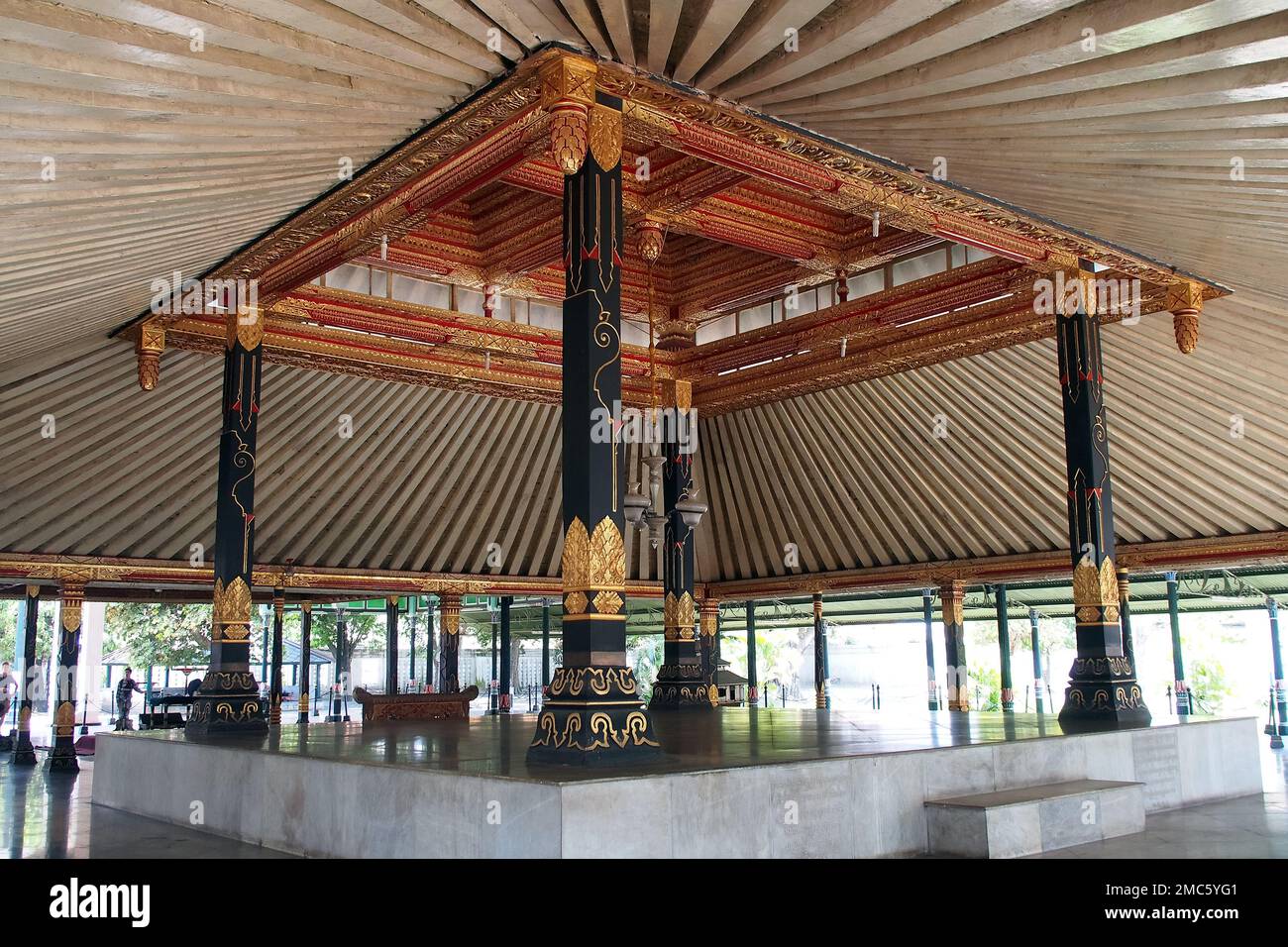 pavilion (bangsal), Royal Palace of Yogyakarta, Kraton Ngayogyakarta ...