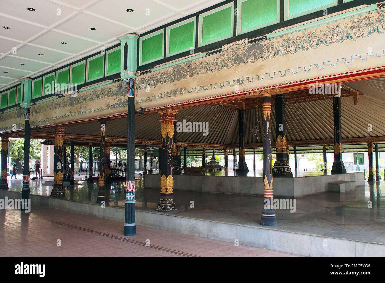 Royal palace yogyakarta java island hi-res stock photography and images ...