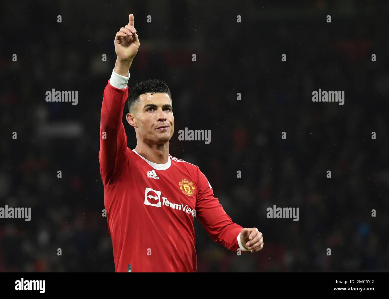 Manchester United's Cristiano Ronaldo during the English Premier League ...