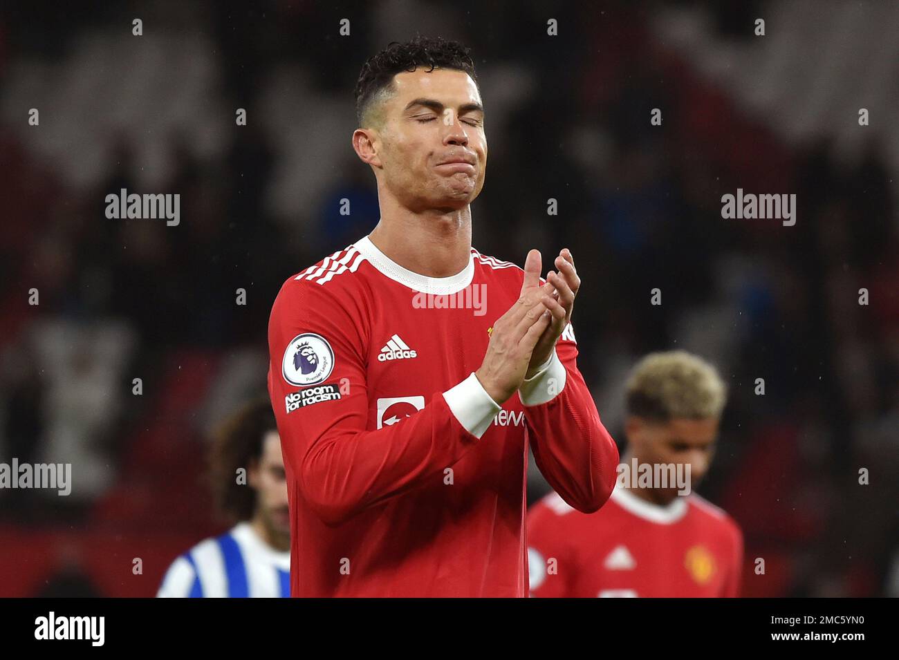 Manchester United's Cristiano Ronaldo during the English Premier League ...