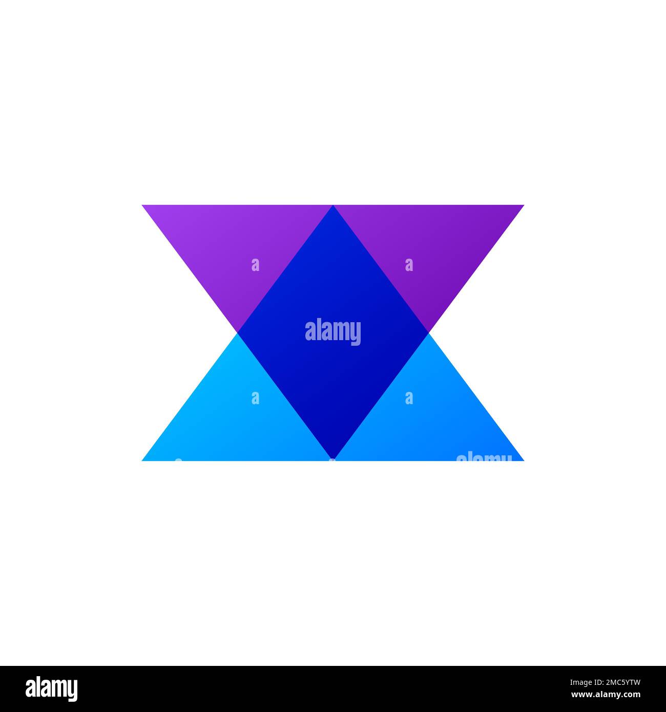 modern logo template with futuristic gradient colors and clean vector ...