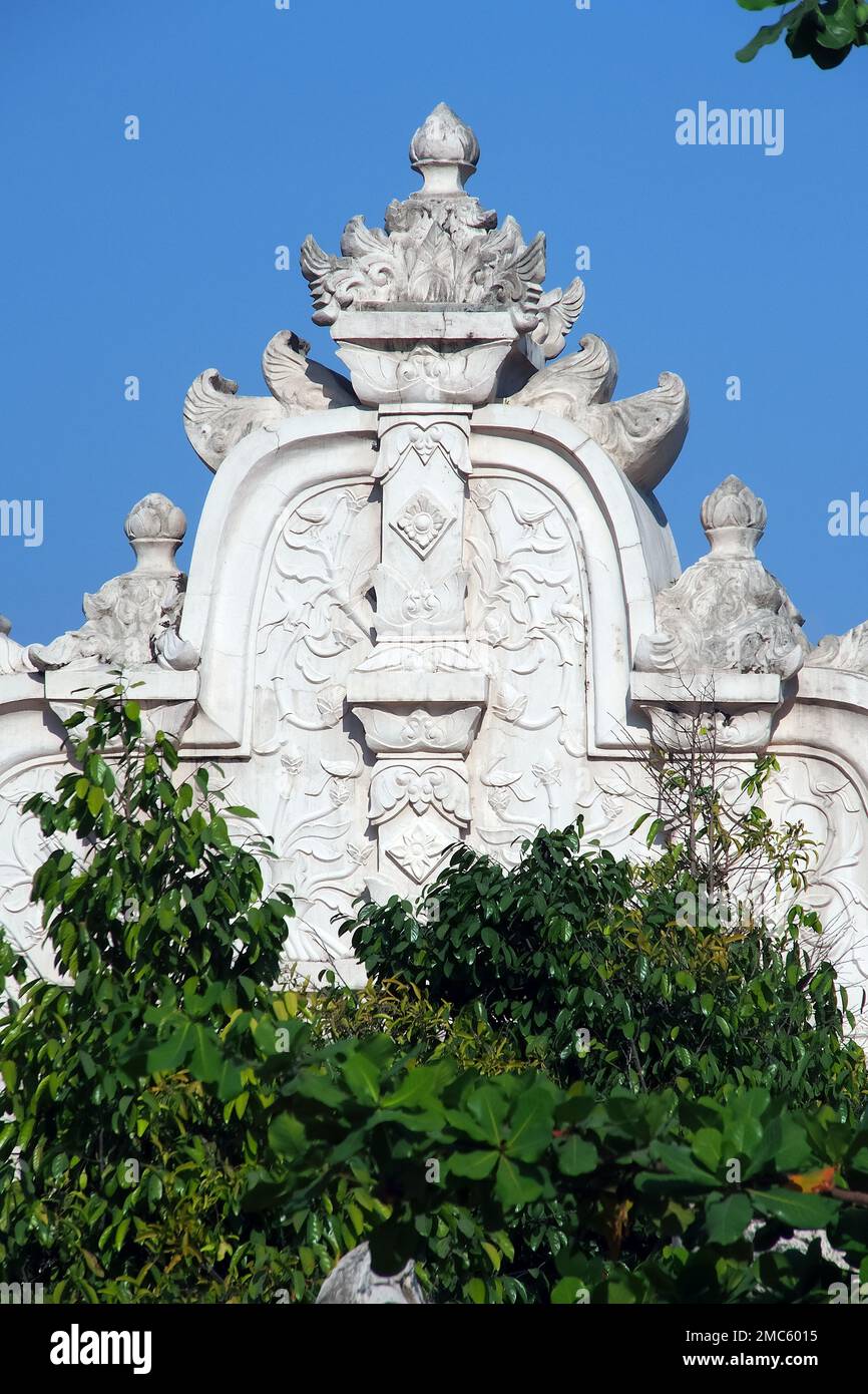 East gate, Taman Sari Water Castle, Yogyakarta, Java, Indonesia Stock ...