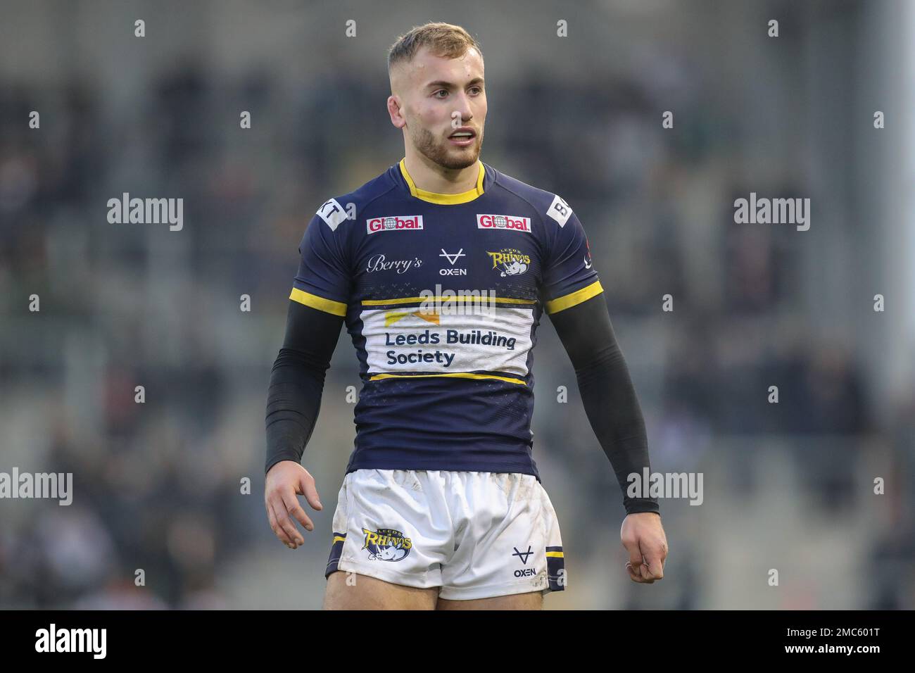 Jarrod O’Connor #14 of Leeds Rhinos during the Rugby League Pre Season ...
