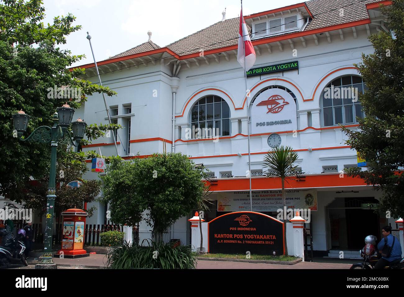 Major Post Office, Kantor Pos Besar, Yogyakarta, Java, Indonesia Stock ...