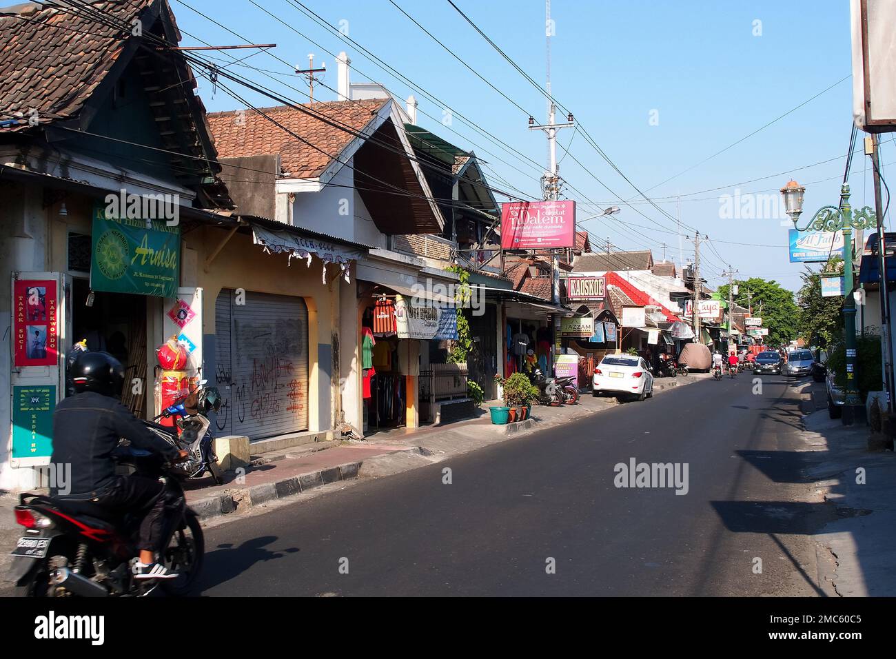 downtown, Yogyakarta, Java, Indonesia Stock Photo - Alamy