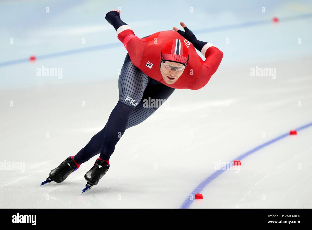 Haavard Holmefjord Lorentzen of Norway competes during the men's ...