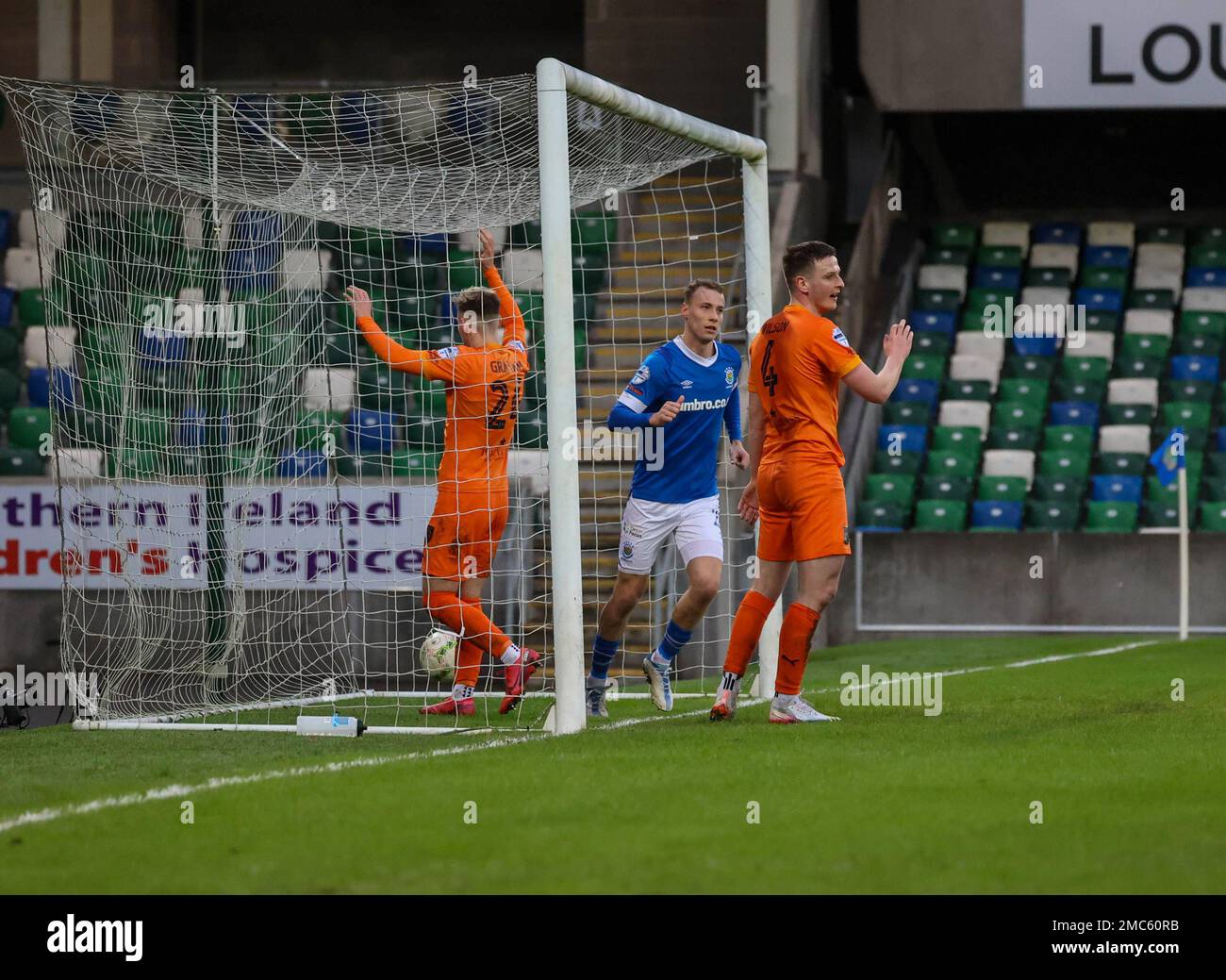 Linfield footballer 2023 hi-res stock photography and images - Alamy