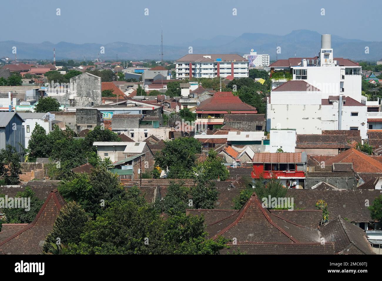 city skyline, Yogyakarta, Java, Indonesia Stock Photo - Alamy