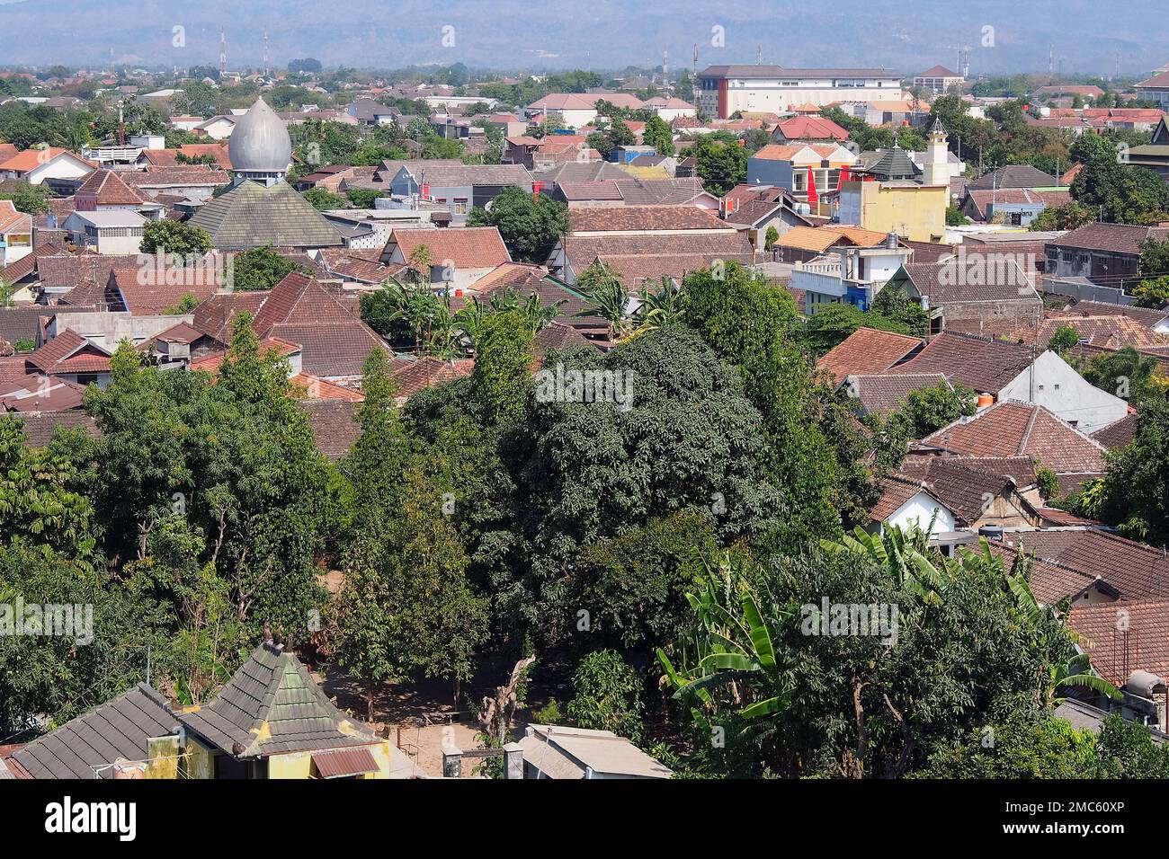 city skyline, Yogyakarta, Java, Indonesia Stock Photo - Alamy
