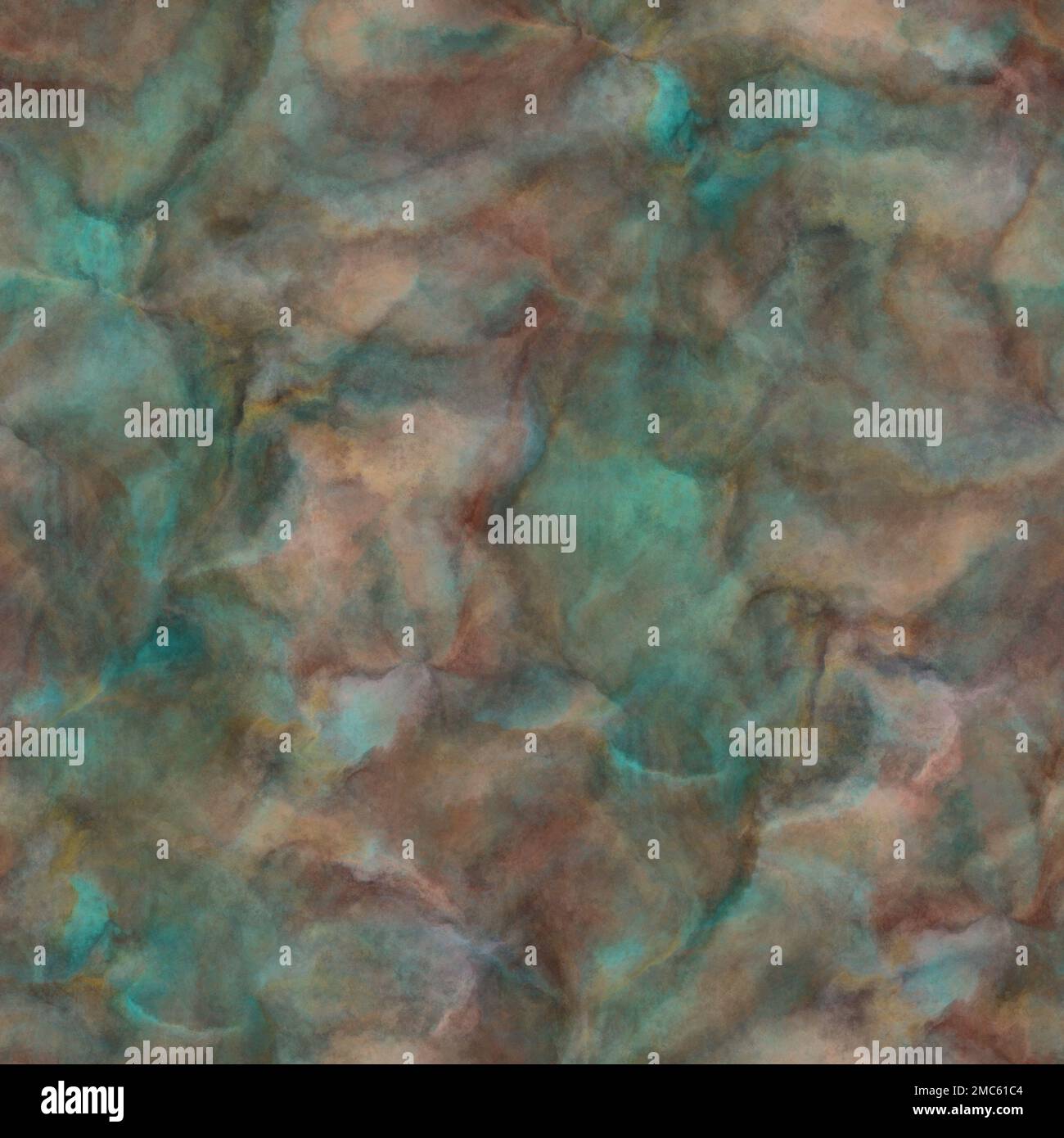 Marbled decorative vintage seamless pattern. Natural crystal earthen ...
