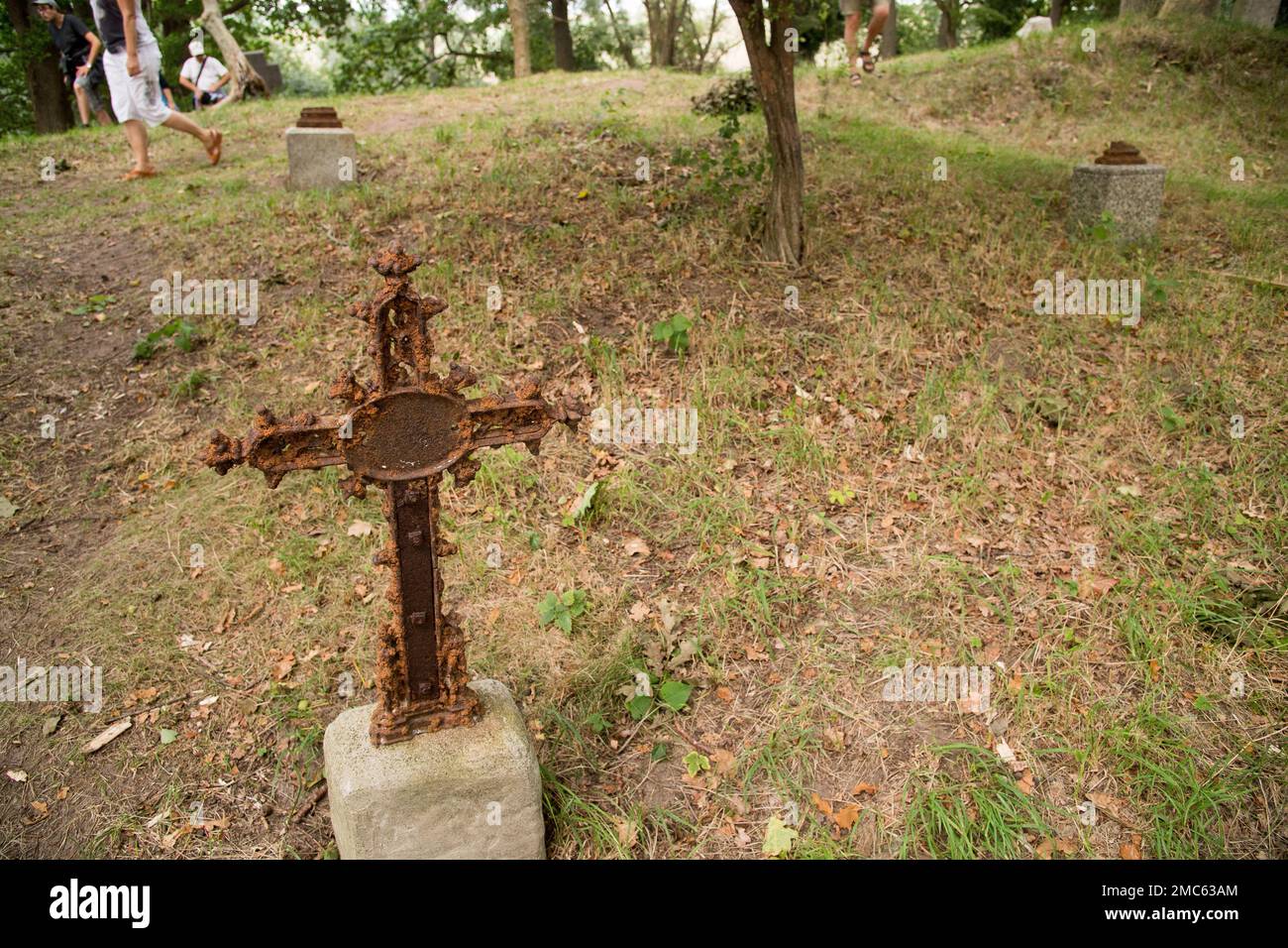 Rowy old protestant cemetery hi-res stock photography and images - Alamy
