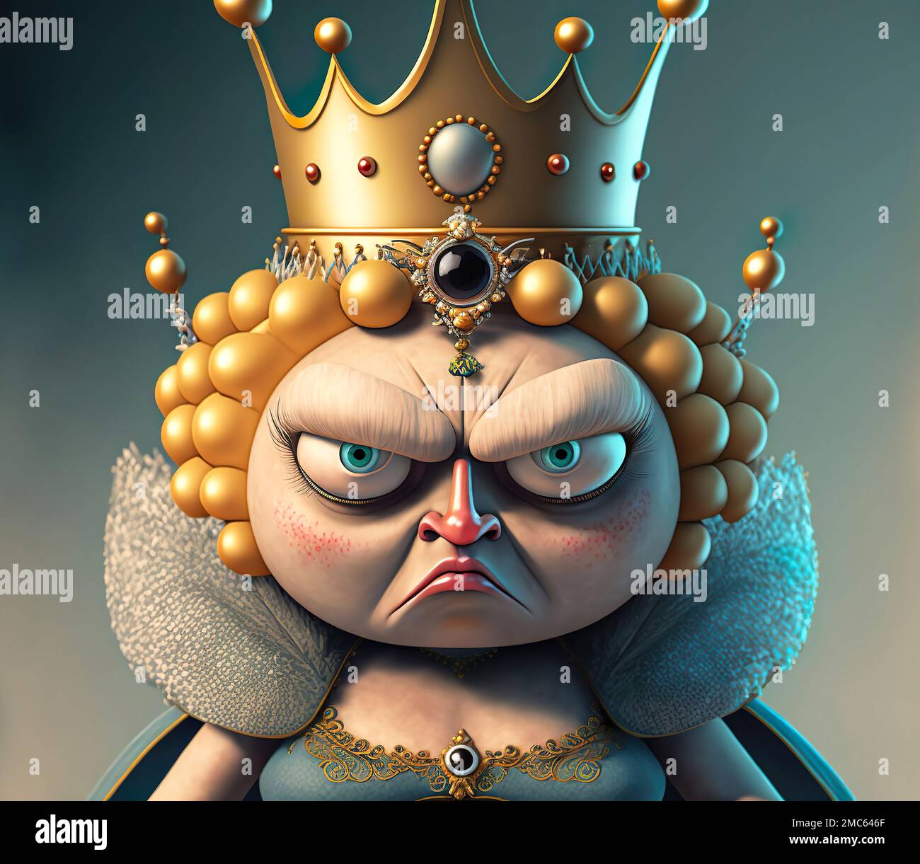 Angry queen hi-res stock photography and images - Alamy