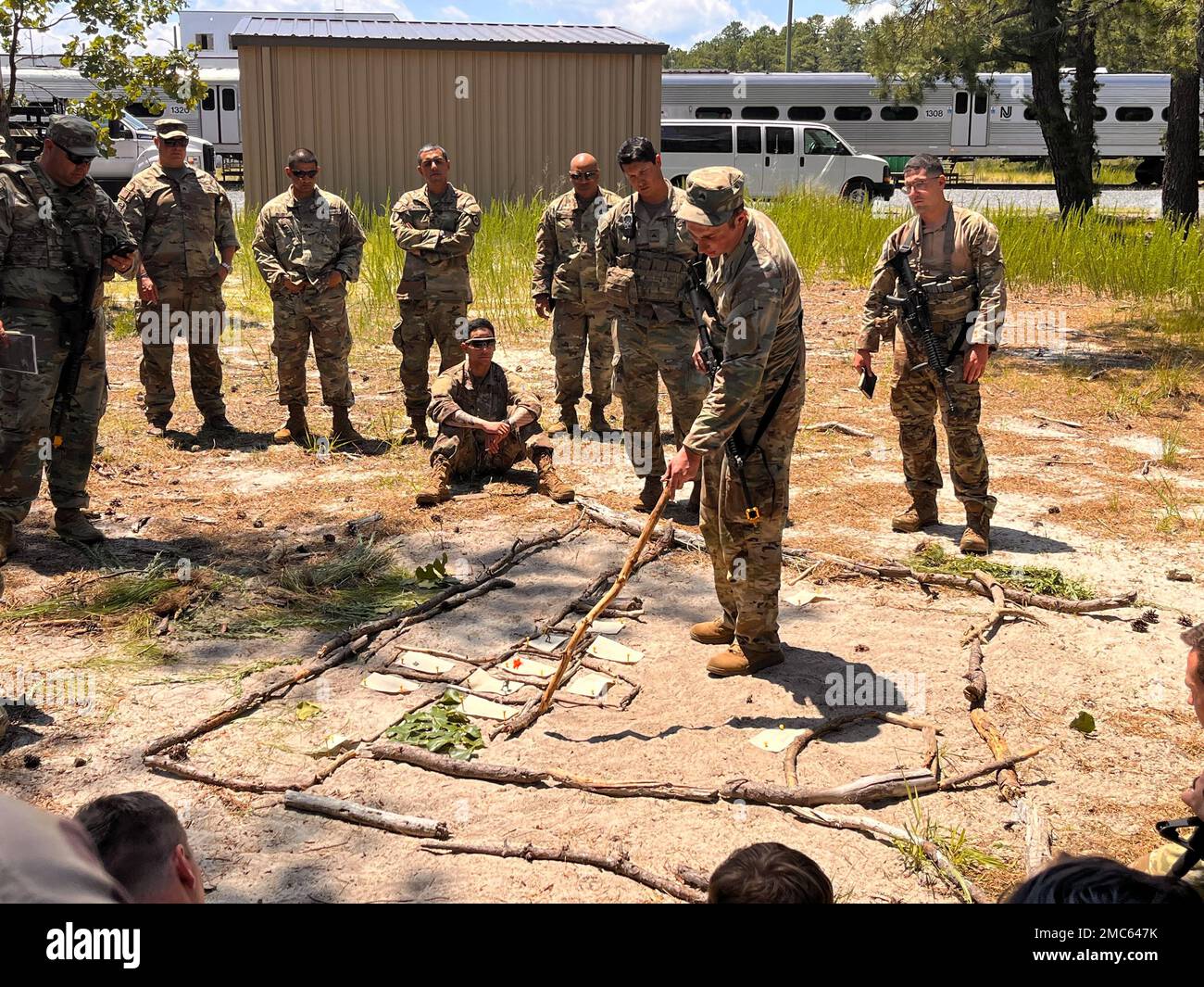 38 Student-NCO's of the 1-254 INF (NJARNG) Advanced Leader Course ...