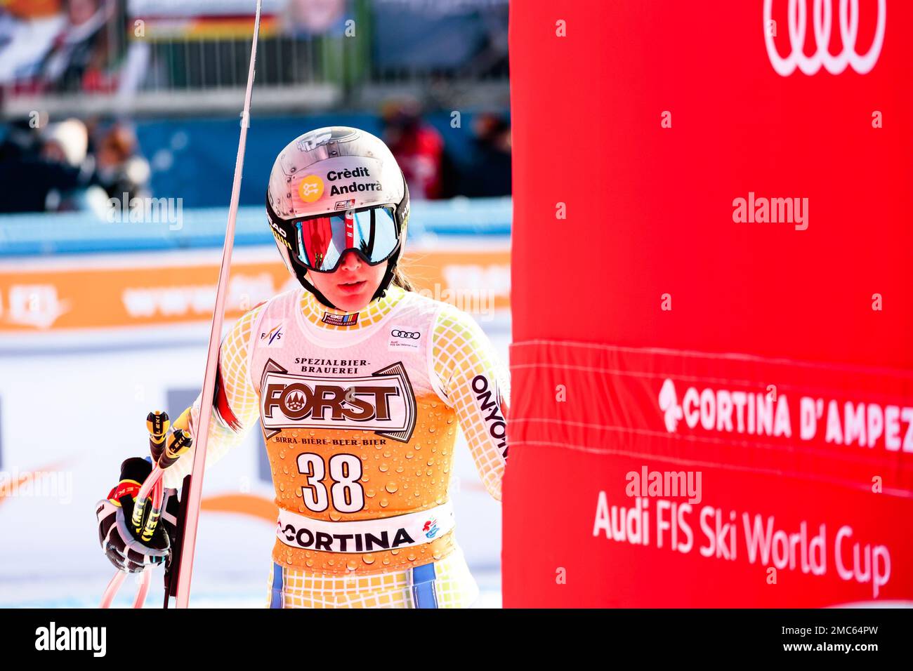 Olympia delle Tofane, Cortina d’Ampezzo, Italy, January 21, 2023 ...
