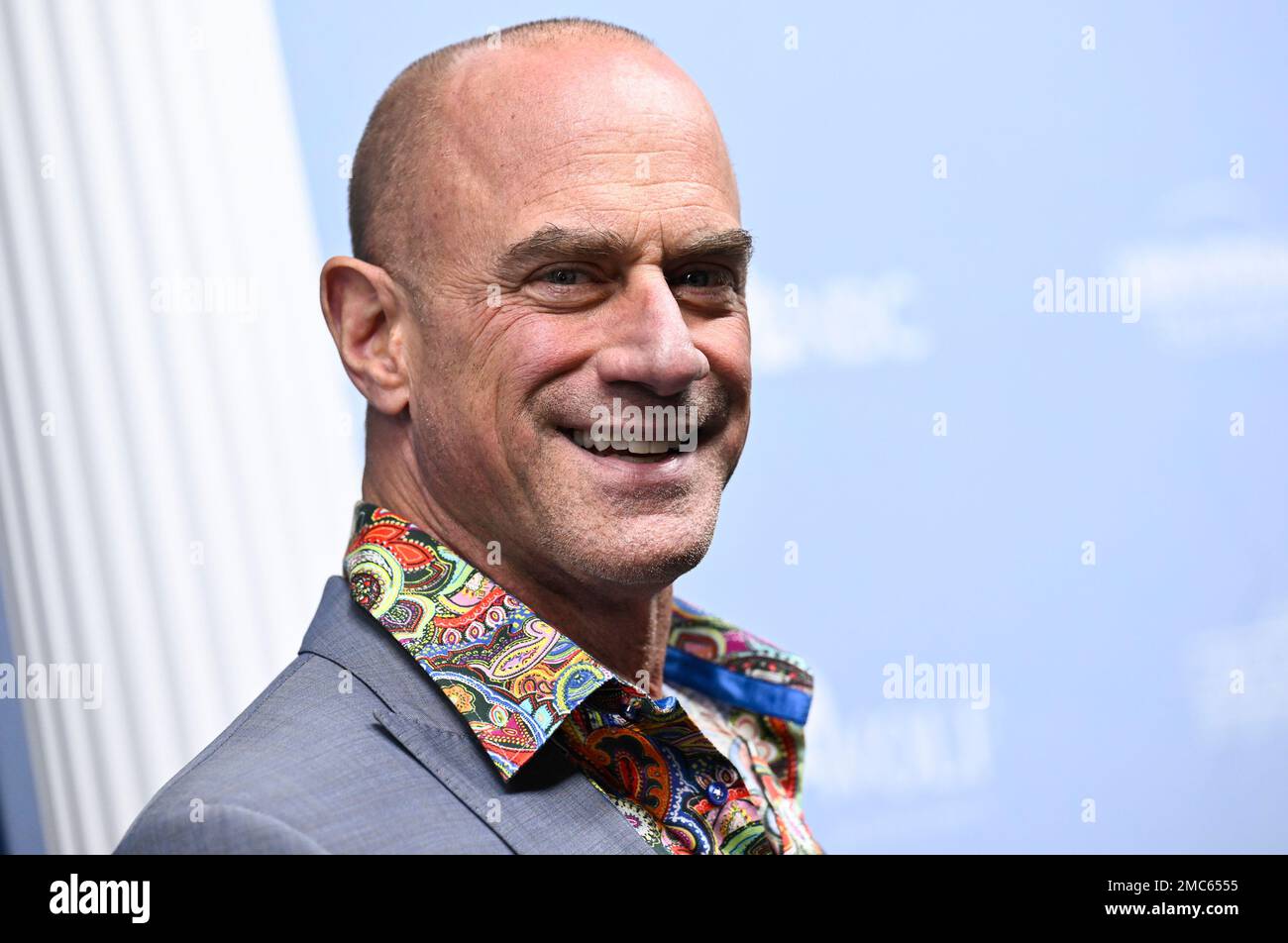 Actor Christopher Meloni attends the NBCUniversal "Law & Order" press ...