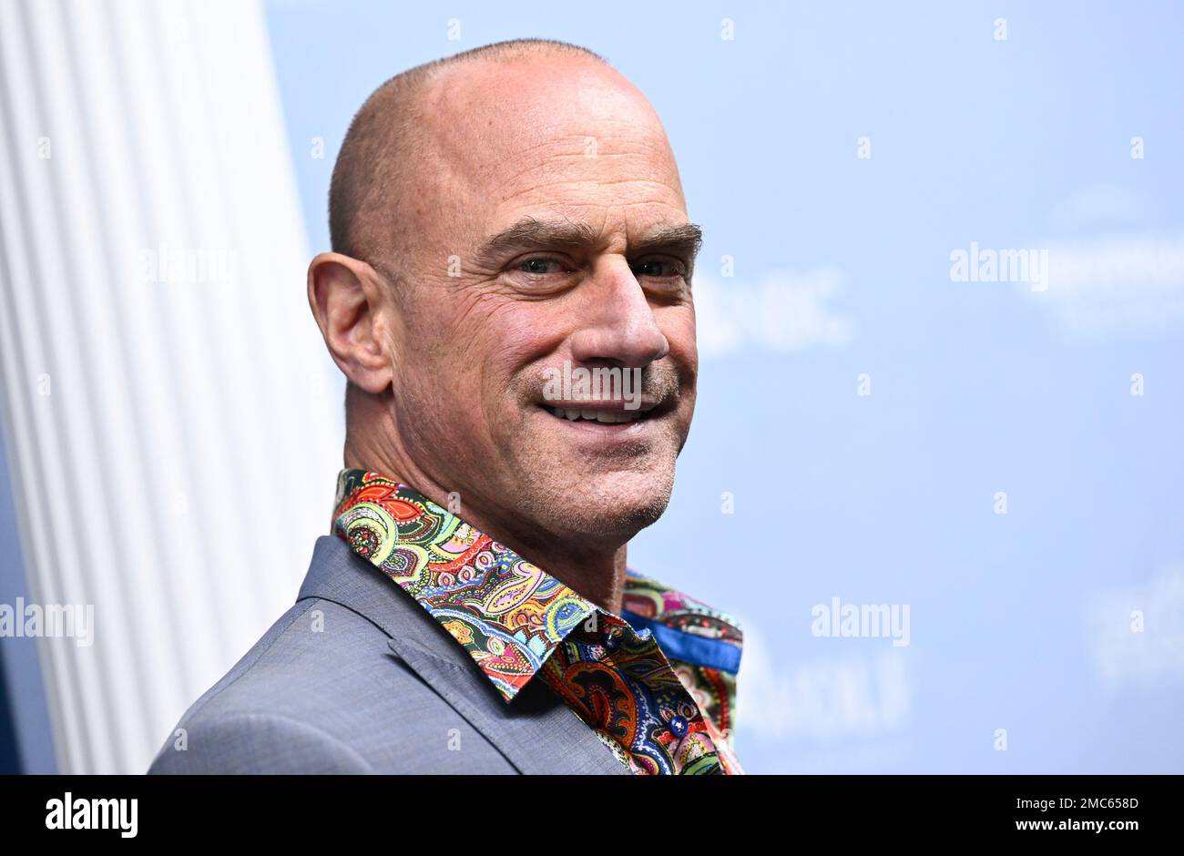 Actor Christopher Meloni attends the NBCUniversal "Law & Order" press ...