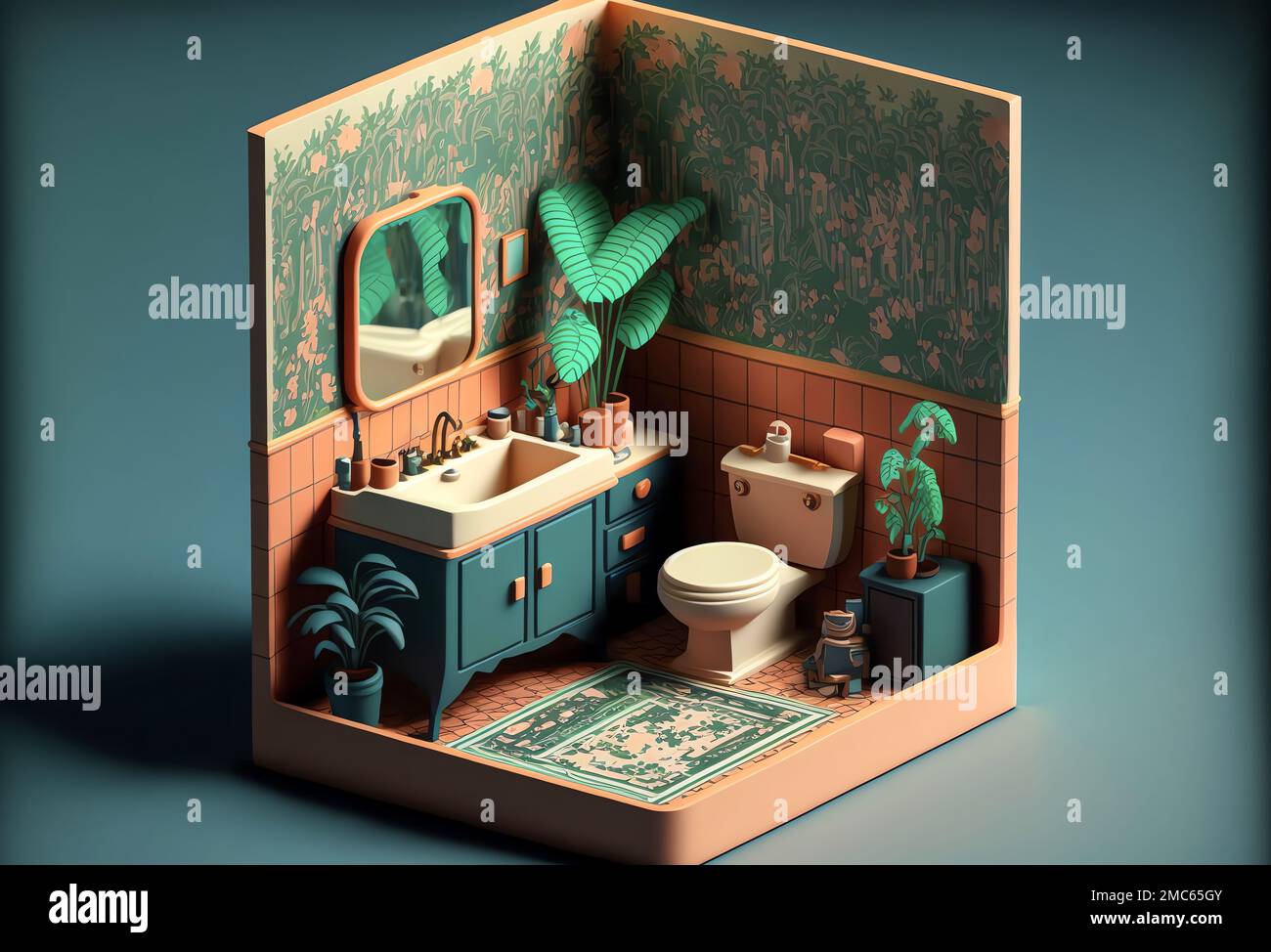 Diorama background hi-res stock photography and images - Alamy