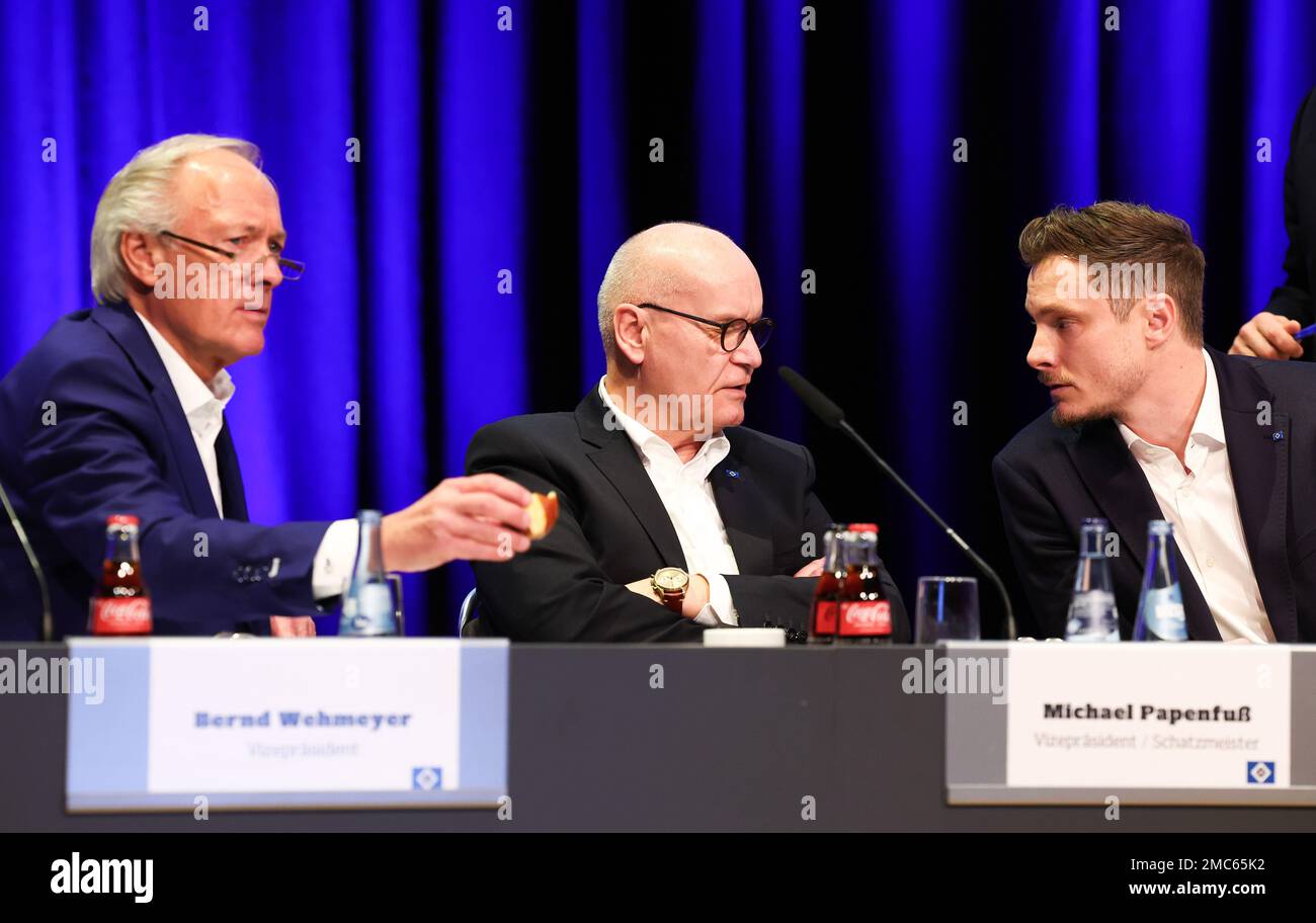 Hamburg, Germany. 21st Jan, 2023. Soccer: 2nd Bundesliga, General ...