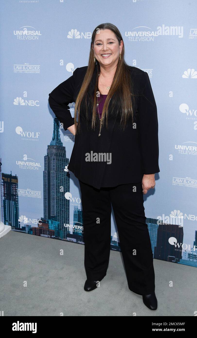 Camryn Manheim attends the NBCUniversal "Law & Order" press junket at ...