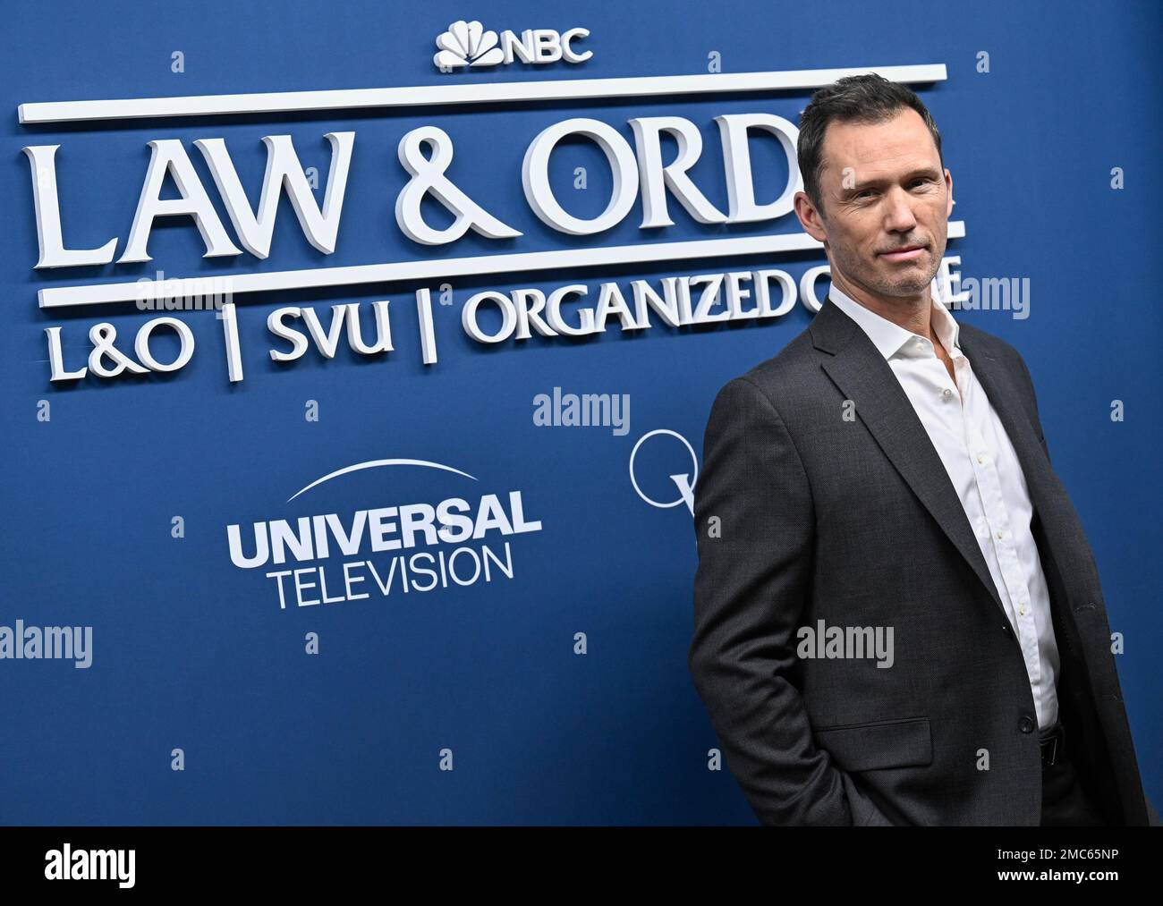 Actor Jeffrey Donovan attends the NBCUniversal "Law & Order" press ...