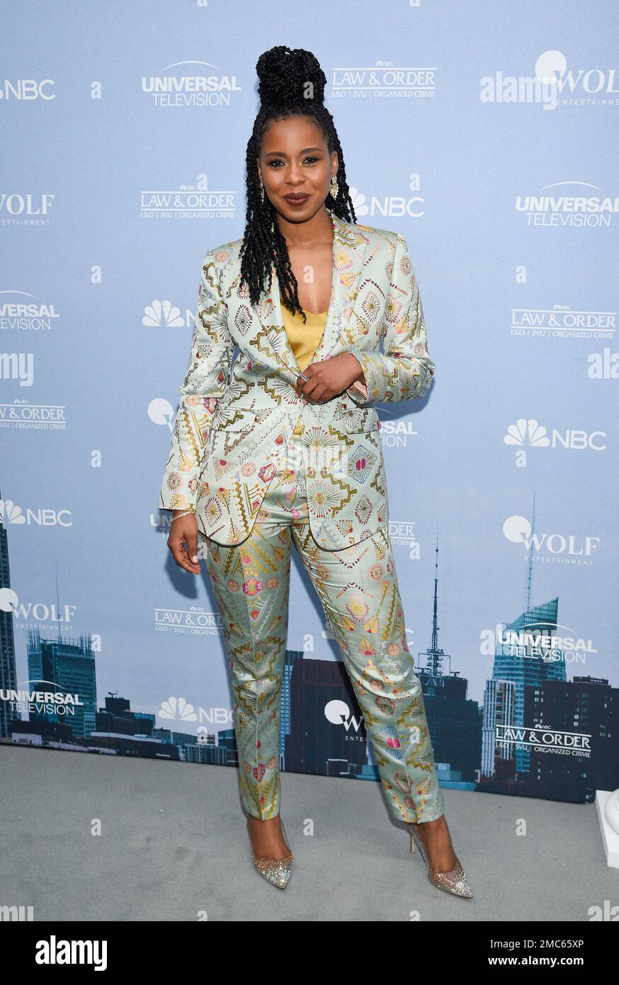 Actor Danielle Moné Truitt attends the NBCUniversal "Law & Order" press ...