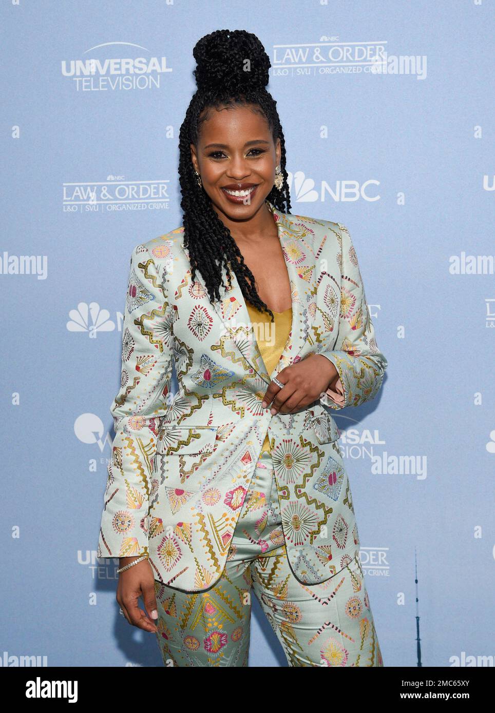 Actor Danielle Moné Truitt attends the NBCUniversal "Law & Order" press ...