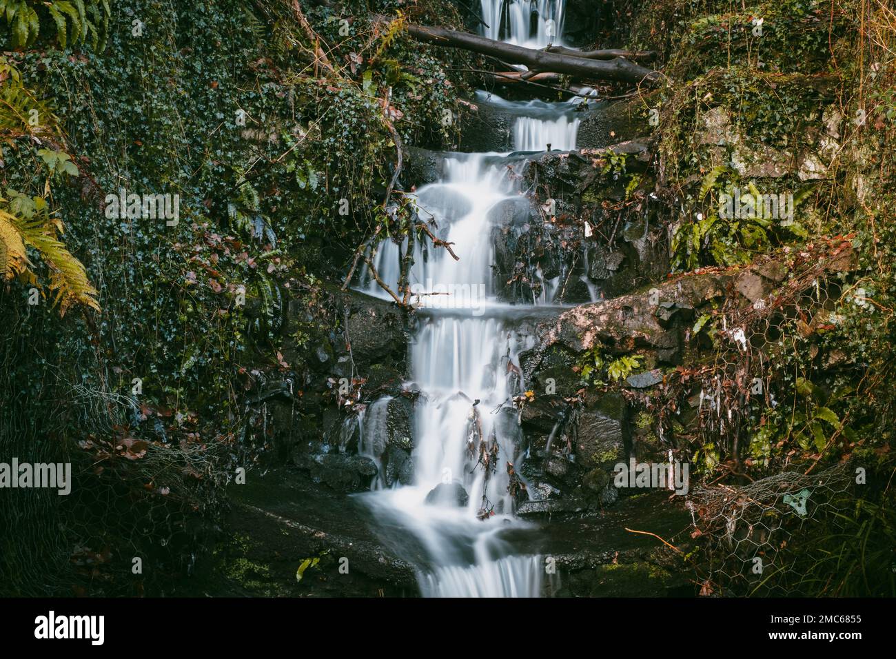 Beautiful shot small waterfall hi-res stock photography and images - Alamy